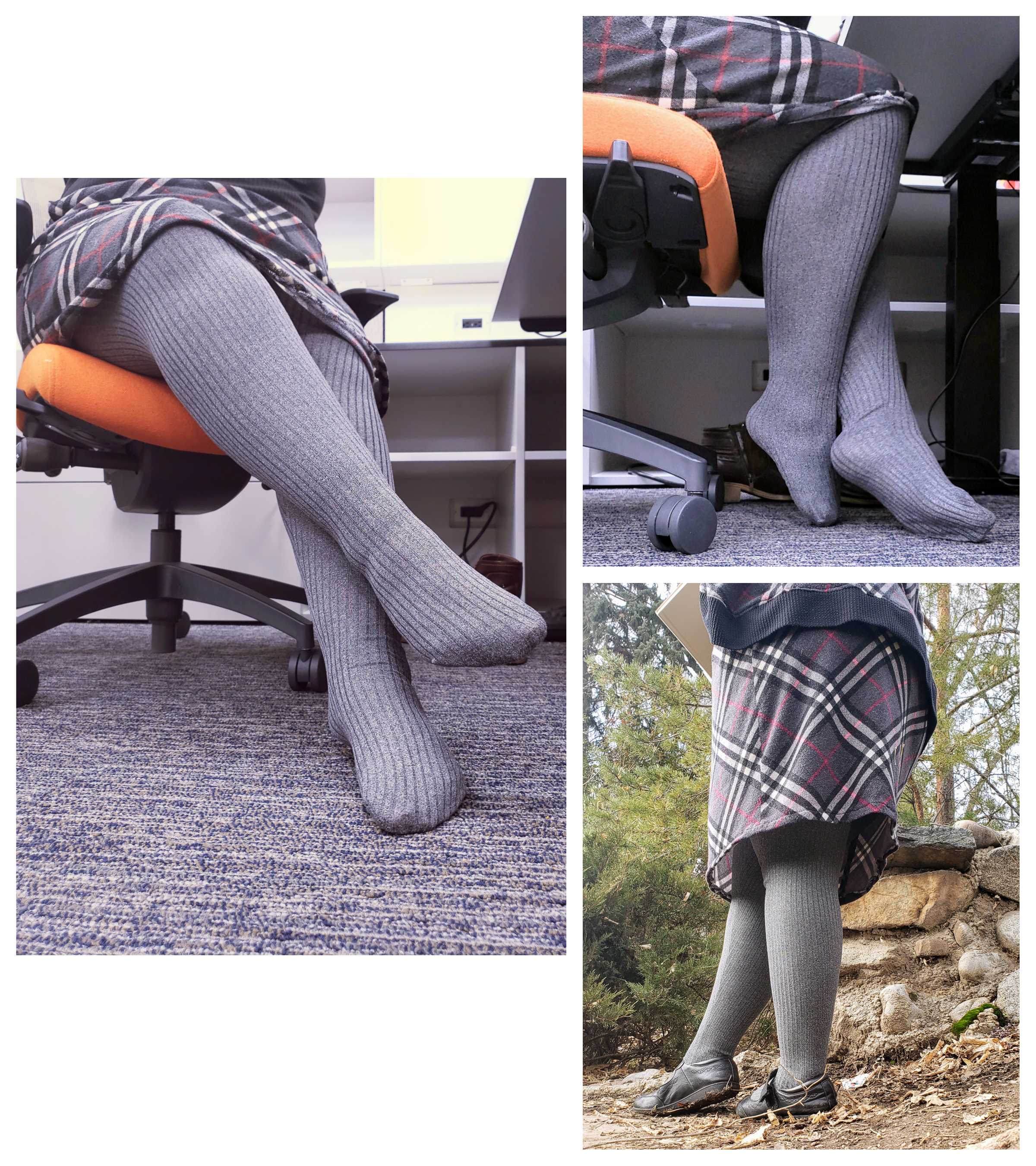 Women's Footed Tights Pattern - Peek-a-Boo Pattern Shop