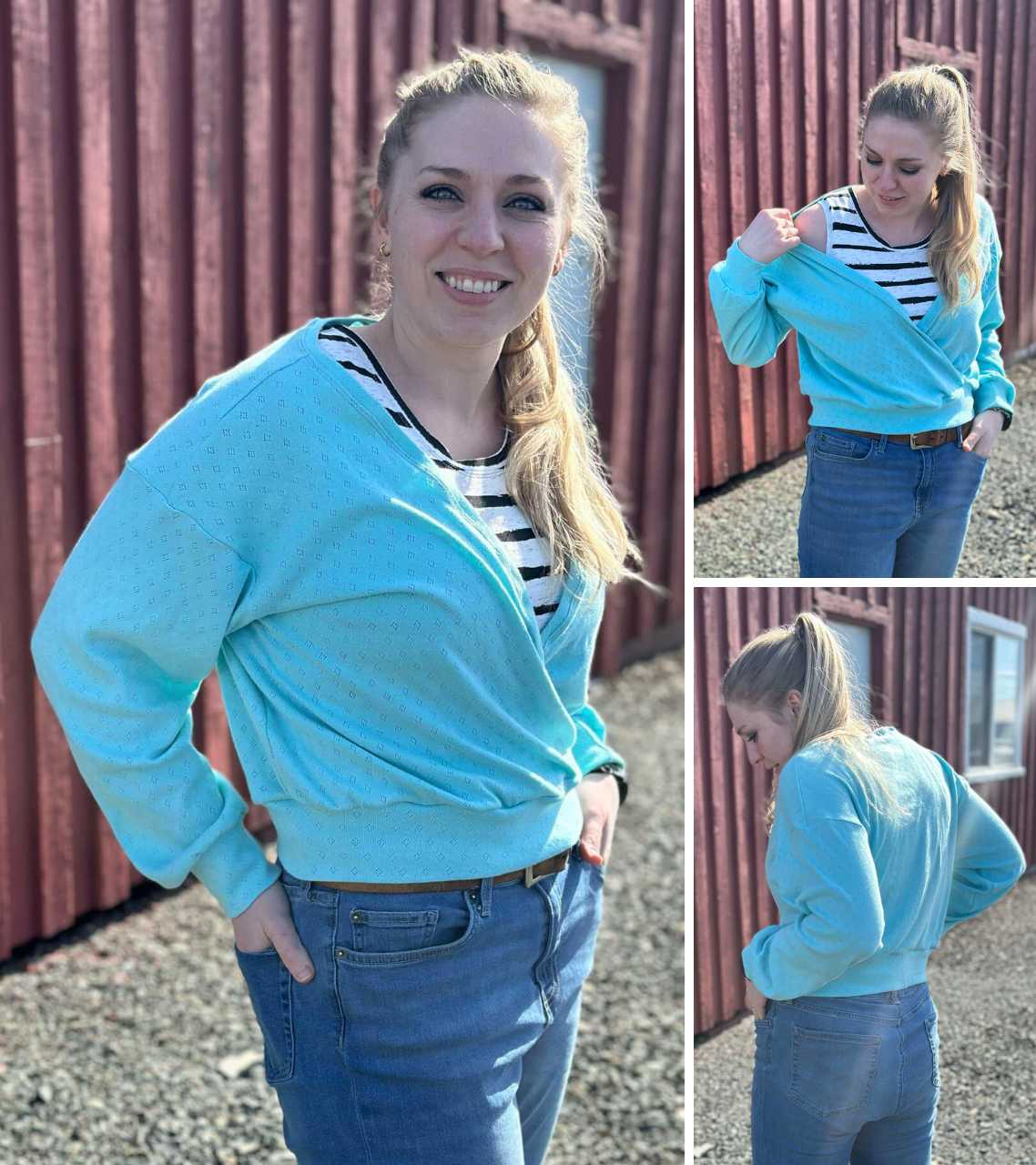 Women's Crossover Cardigan Pattern | PDF Pattern