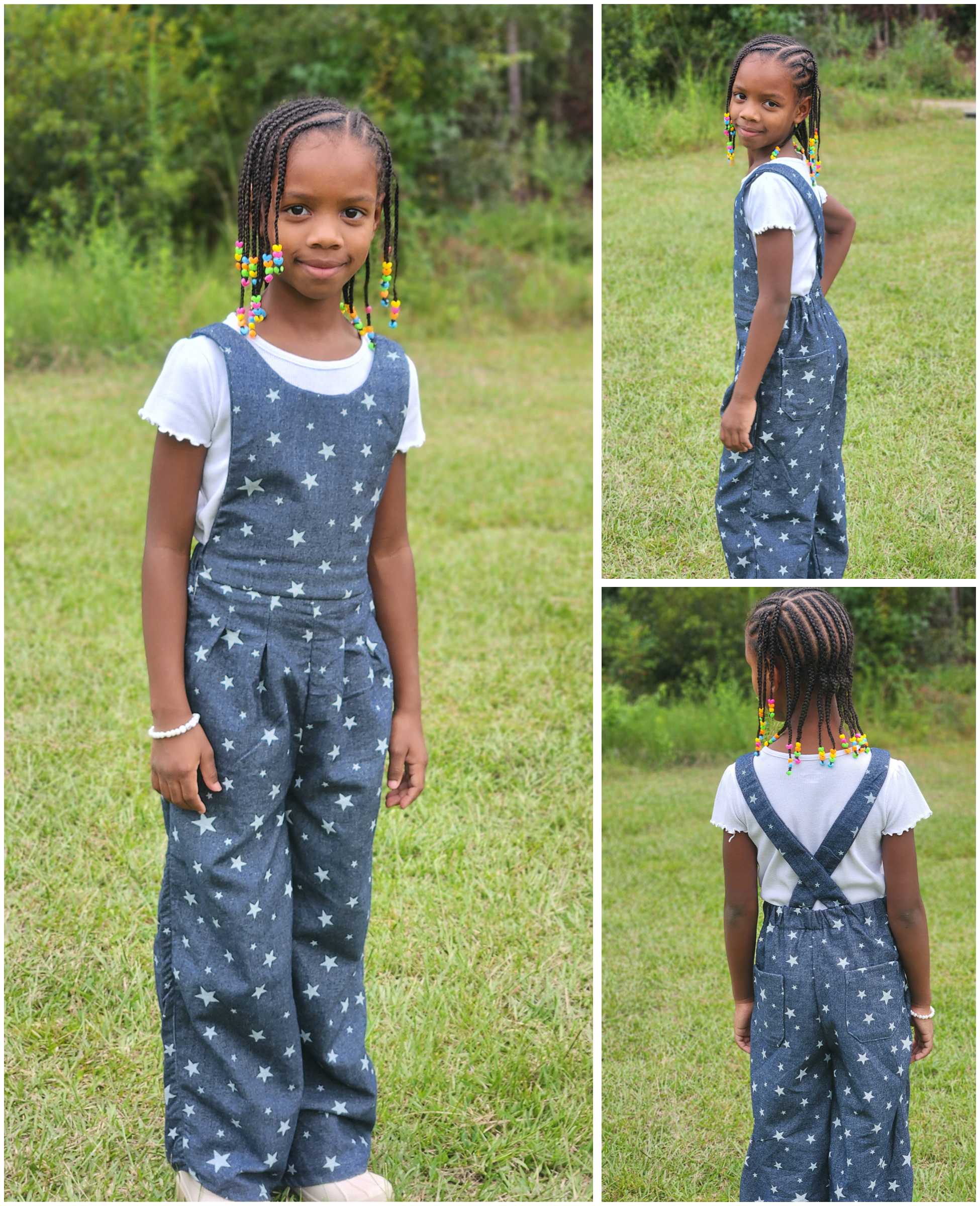 Poplar Wide Leg Overalls Pattern - Peek-a-Boo Pattern Shop