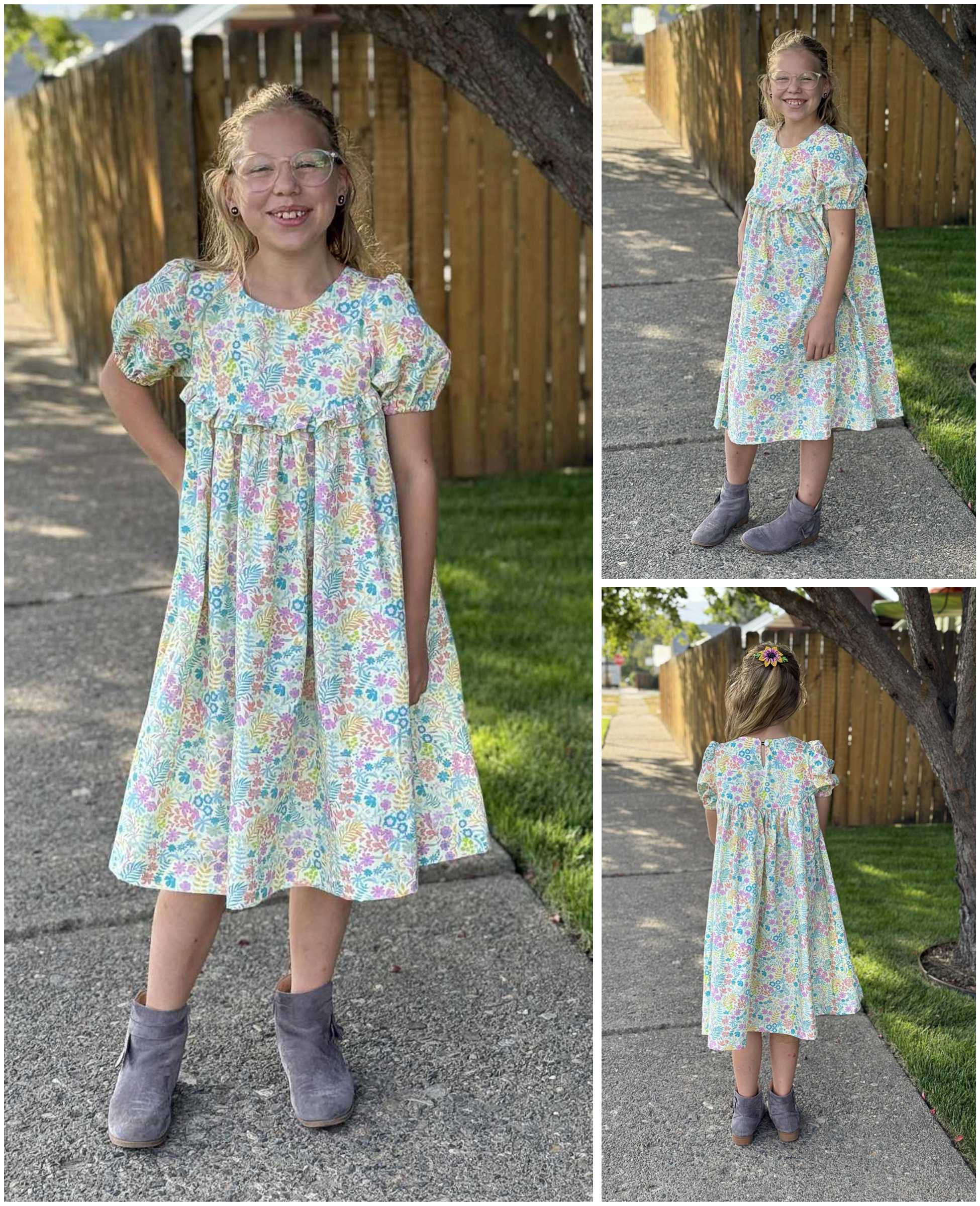 Penelope Dress Pattern - Peek-a-Boo Pattern Shop