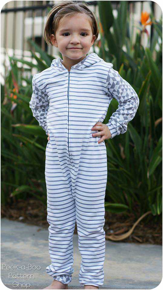 Zipster Romper Pattern | PDF Sewing Pattern
