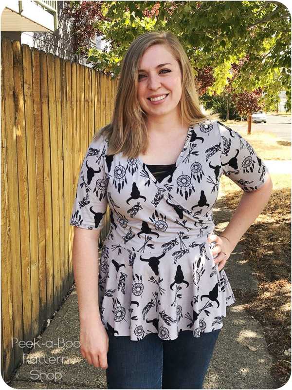 Melbourne Crossover Dress Pattern and Top Pattern