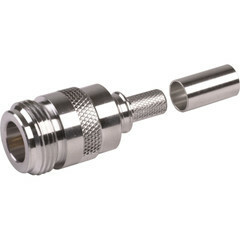 EZ-240-NF-X N FEMALE CRIMP/CAPTIVATED CONNECTOR FOR LMR-240 (3190-2795 ...