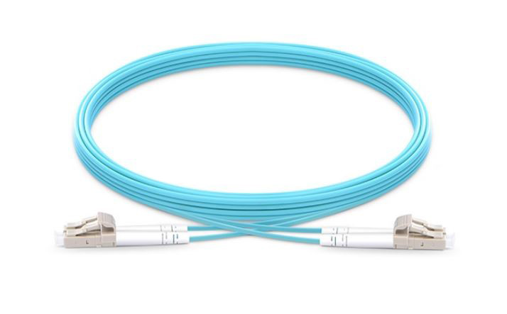 LC UPC to LC UPC Duplex OM3 Armored PVC (OFNR) Patch Cable - TXM ...