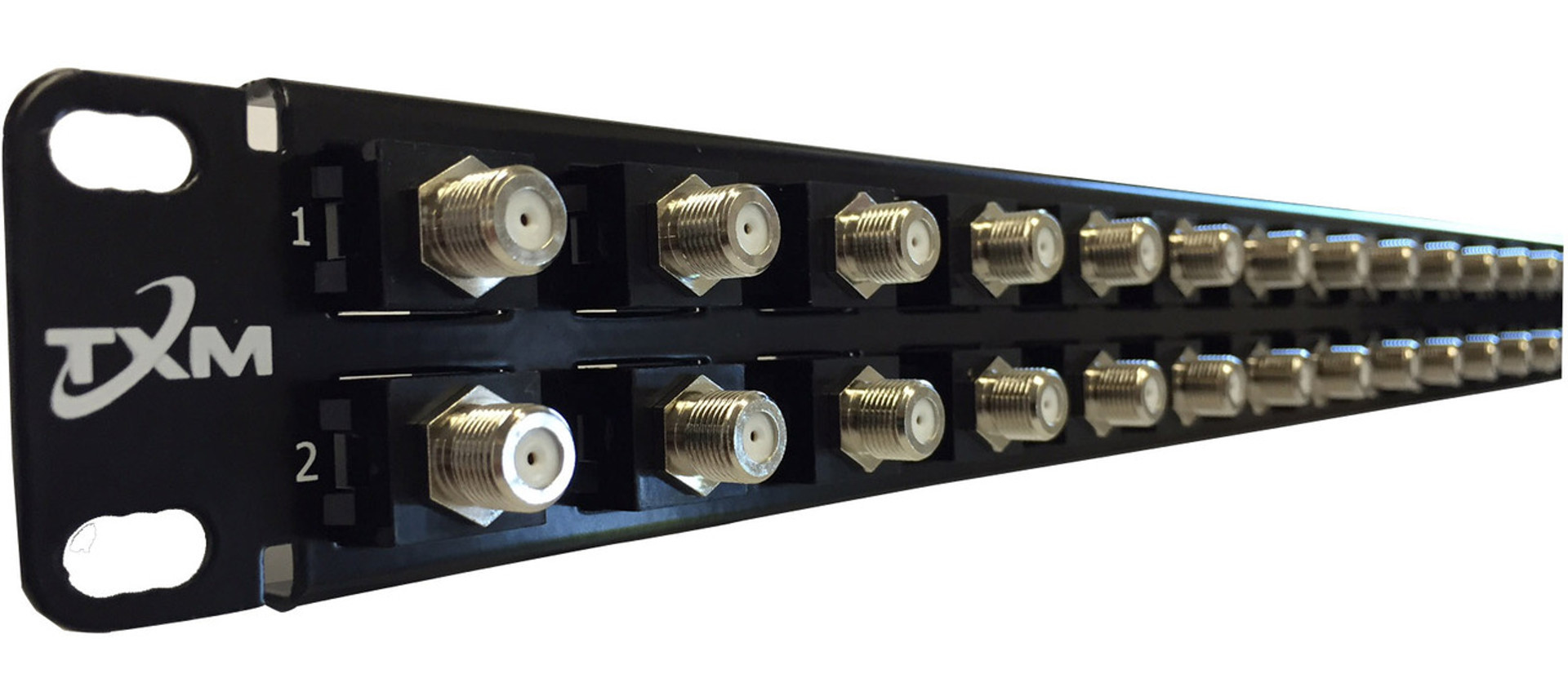 RF Coax Cable - F-Type Coax Patch Panels - TXM Manufacturing