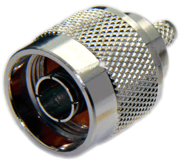 Type N Male Connector for LMR400 / LMR400UF / LOW400 / RG8U / RG213 ...
