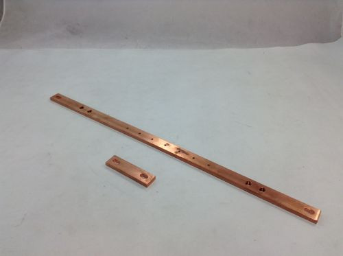 BBST3419 - 3/4" x 19" HORIZONTAL RACKMOUNT COPPER BUSBAR TAPPED W ...
