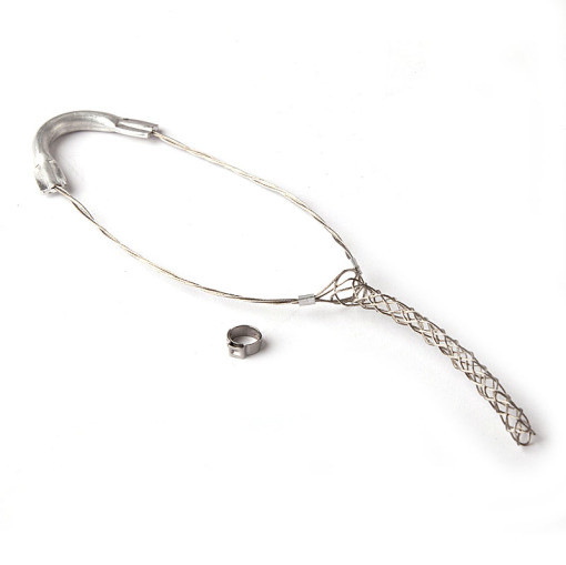 Pre-laced hosting grip for cable attachment and support to tower. 304 ...