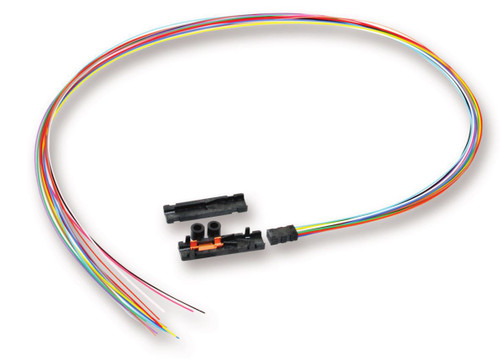 Corning 12 Fiber Ribbon Fan-Out Kit, 900um 36" Tubing Length ...