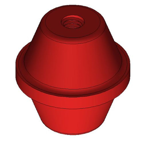 1-1/2" MOULDED POLYESTER FIBERGLASS INSULATOR 1/4-20 - IS1420 - TXM ...