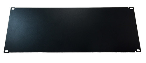 4 RU Blank Rackmount Panel - Blank Solid Black Panel 7" x 19" - TXM ...
