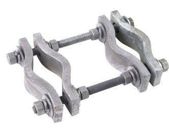 Pipe-To-Pipe Clamp Joins Two 2-3/8 to 5 OD - PPC3514 - TXM Manufacturing