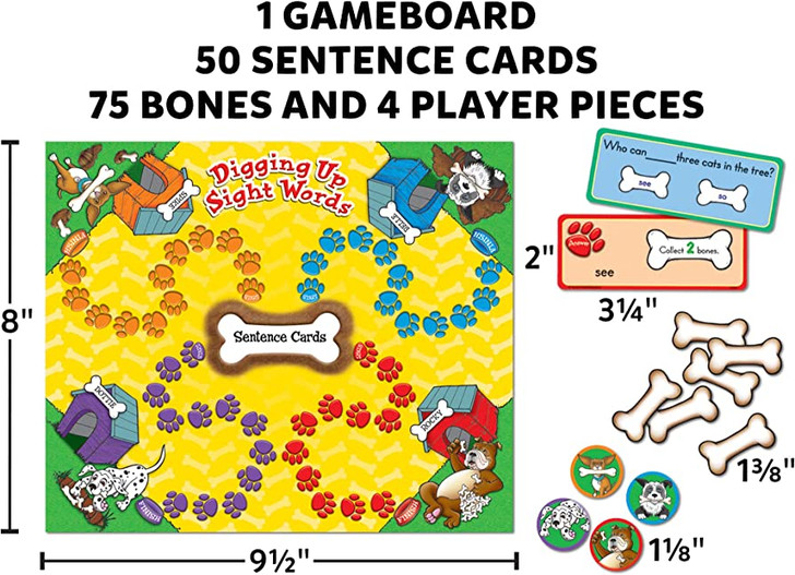Digging Up Sight Words Board Game - Buy Digging Up Sight Words Board ...
