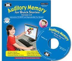 Auditory Memory for Quick Stories - Buy Auditory Memory for Quick ...