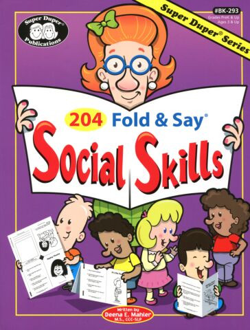 204 Fold and Say Social Skills Book - Buy 204 Fold and Say Social ...