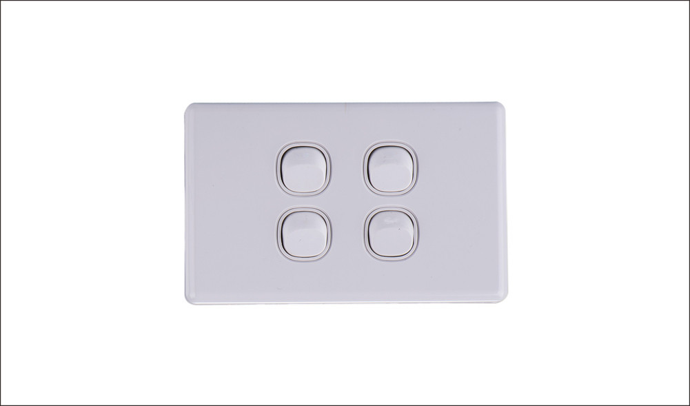 Four Gang Two Way Switch 16Amp Horizontal - Joysat