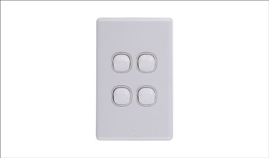 Four Gang Two Way Switch 16Amp Vertical - Joysat
