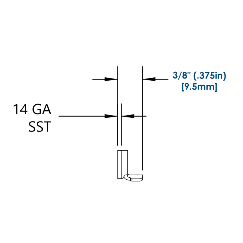Truth 21087 Window Lock Keeper | Locks | OGS