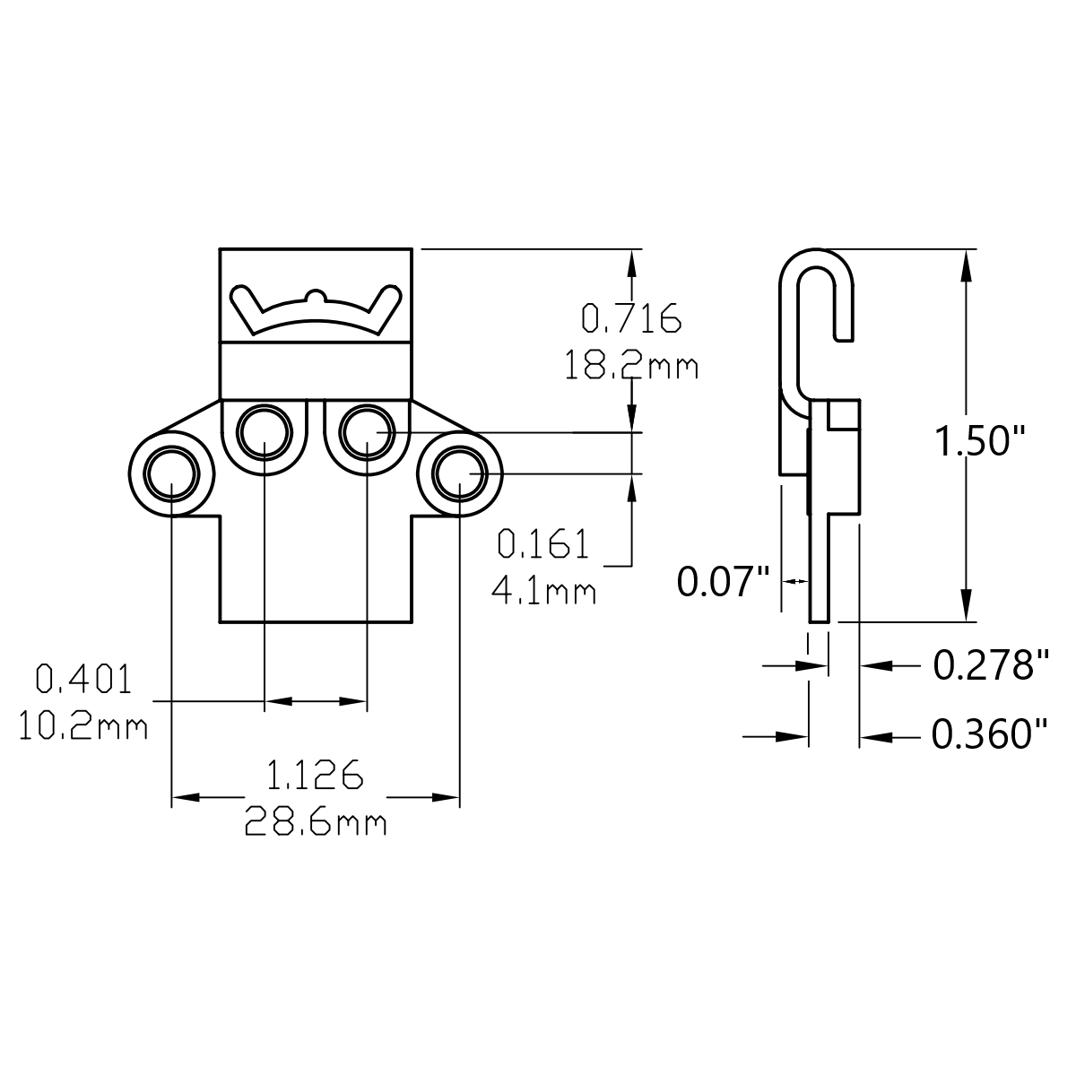 Multi-Point Locking Tie Bar Guide D10 - Ontario Glazing Supplies