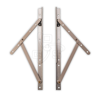 2 Bar, 13" Casement Window Hinge, Maxim Series, WASH - Ontario Glazing ...