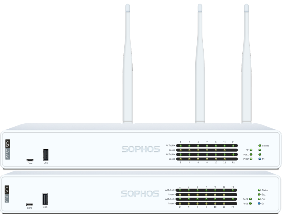 Sophos Firewall XGS 136/136w desktop series