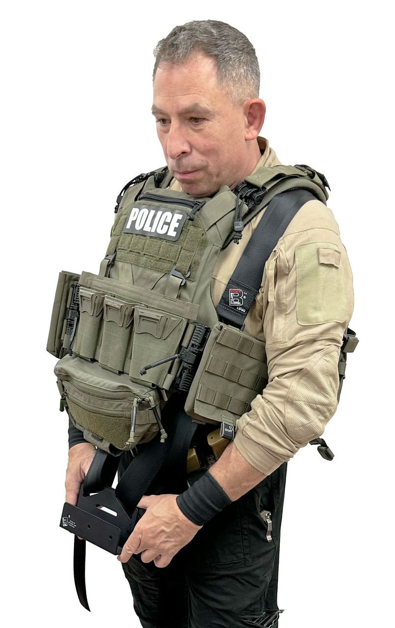 BattleSteel® MULE™ Load Bearing Harness for Ballistic Shields