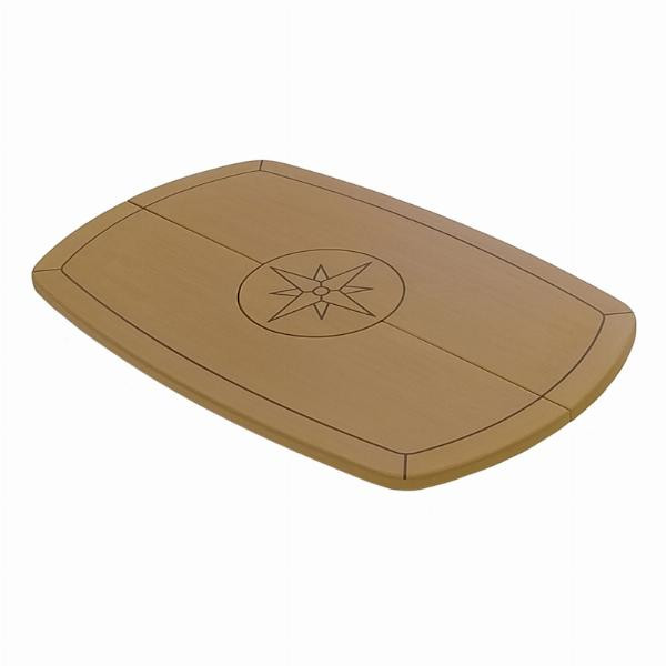 EcoTeak Table Top - Folding - Lengthways (420580) | Nauteak Marine