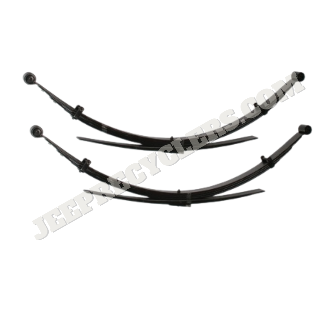 1974-1991 Full Size Jeep 4" Rear Leaf Springs; Pair
