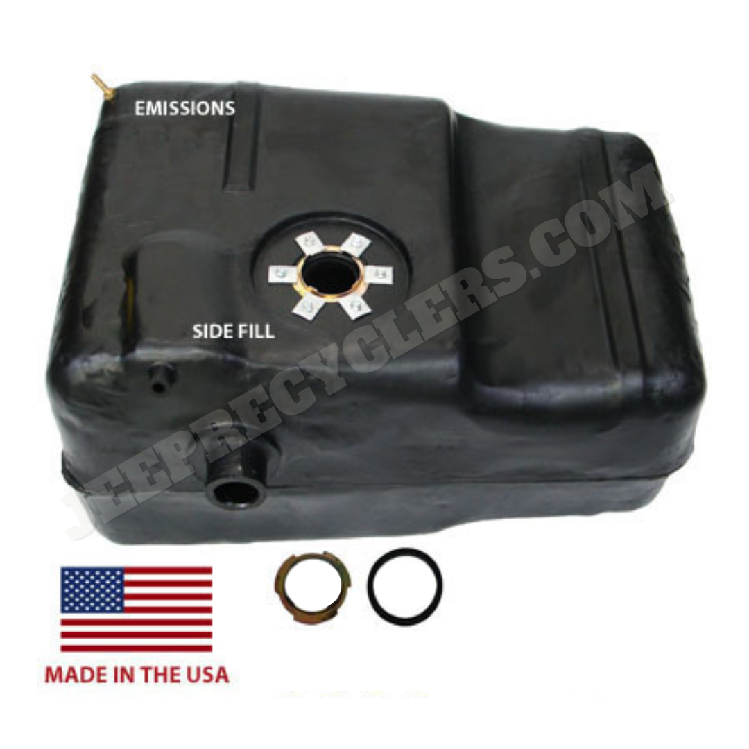 Full Size Jeep 1962-1977 J-Truck, J-10, J-20 18 Gallon Polyethylene ...