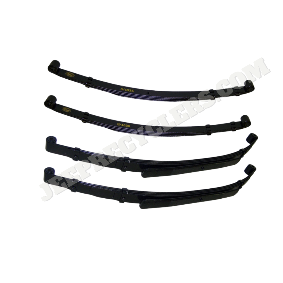 1976-1991 Stock Height Front/Rear Leaf Spring Set