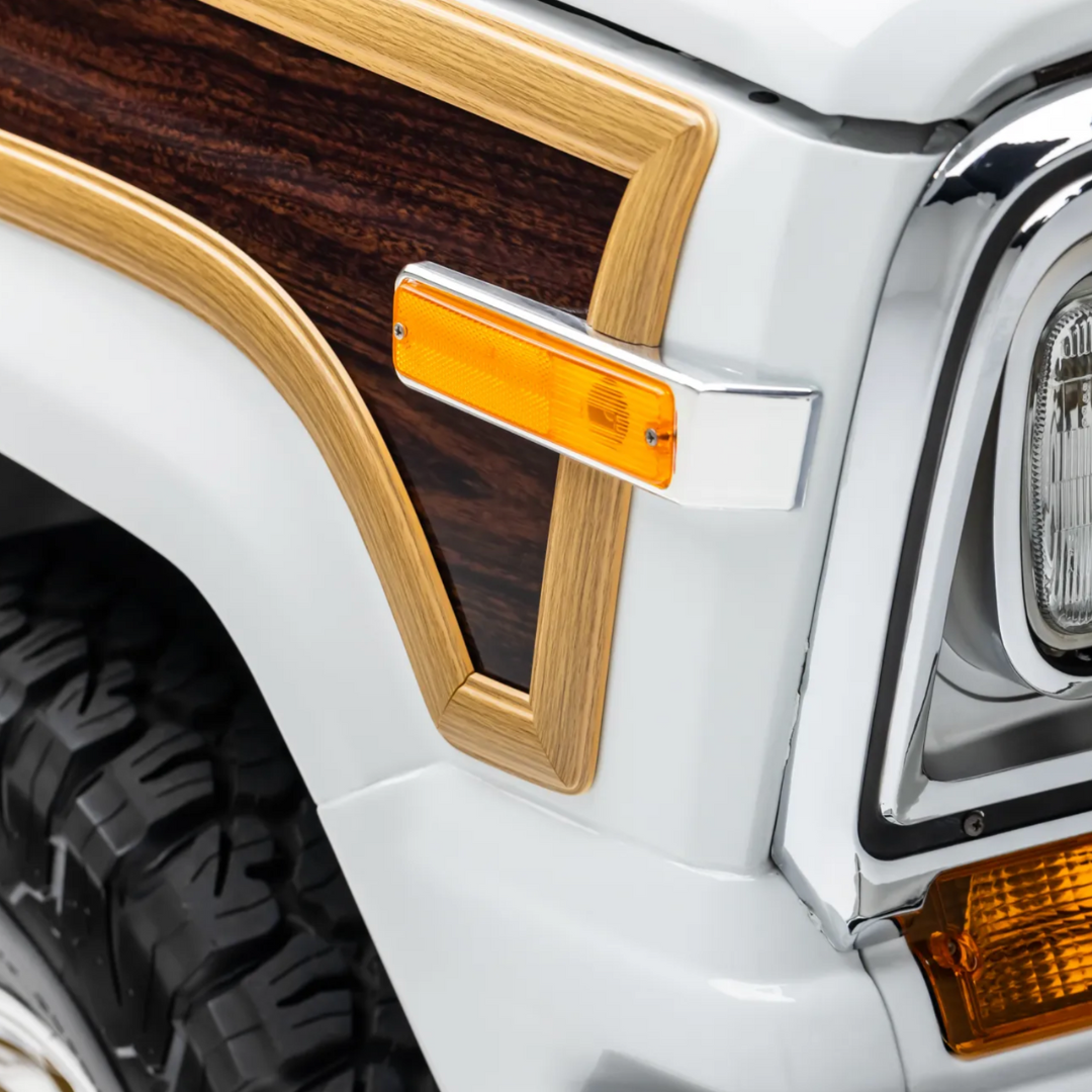 1974-1991 Full Size Jeep Front and Rear Side Marker Lenses and Bezels Kit