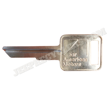 AMC Rectangle Key Blank 86-87