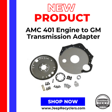 AMC 401 to GM Automatic Transmission Adapter Kit – Full Size Jeep ...