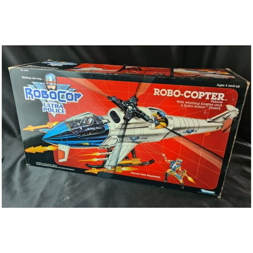 Robocop and the Ultra Police - ROBO-COPTER Vehicle with whirling blades ...