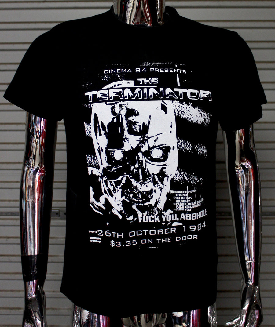 The Terminator DIY Punk Flyer T-Shirt