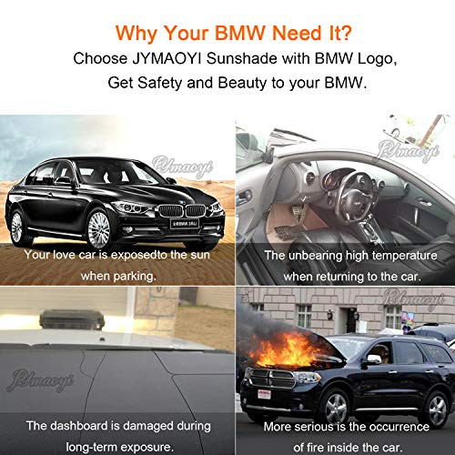 BMW Sunshade Windshield Visor Cover for BMW Window Sun Shade UV Protect ...