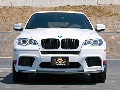 2pcs M Performance Logo License Plate Stainless Steel Frame,Applicable ...