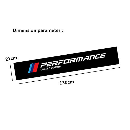 M Performance car windscreen Windshield Sticker for BMW E30 E36 E60 E46 ...