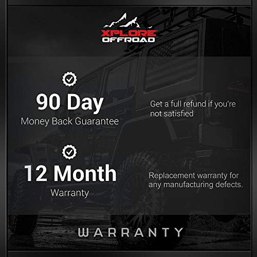 XPLORE OFFROAD - American Flag Window Decals Precut | Free Tool | Both ...