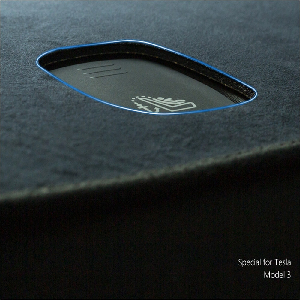 2021 Tesla Model 3 Dashboard Mat Cover Dash Cover Non Slip Dash Mat ...