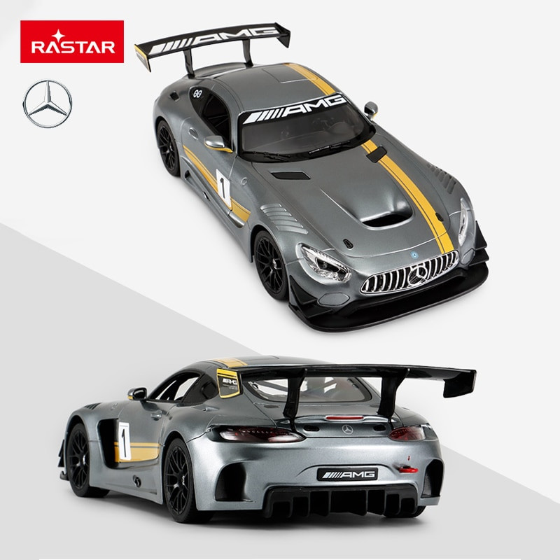 1:14 Mercedes Benz AMG GT3 4 Channels RC Car with Led Light 2.4G Drift ...