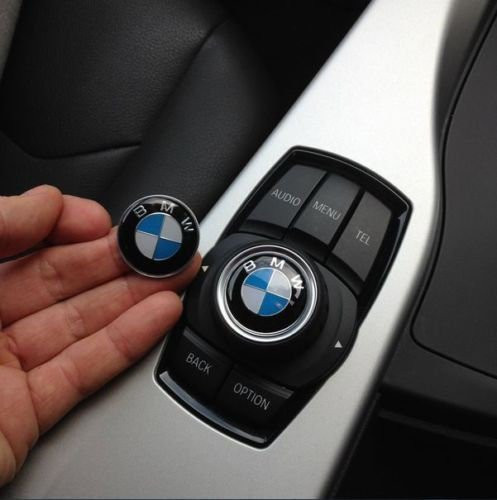 JD PARTS LLC BMW Multimedia Sound Button iDrive Controller Badge