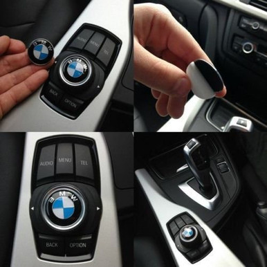 JD PARTS LLC BMW Multimedia Sound Button iDrive Controller Badge