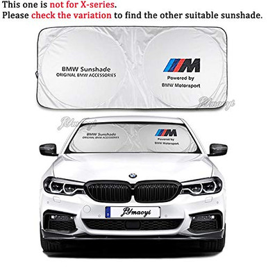 BMW Sunshade Windshield Visor Cover for BMW Window Sun Shade UV Protect ...