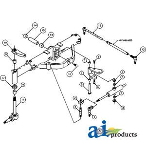533287R2 | Cylinder End (Block Type) for Case®