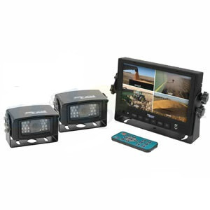 CabCAM Video System Quad (Includes 7" Digital Touch Screen TFT LCD ...