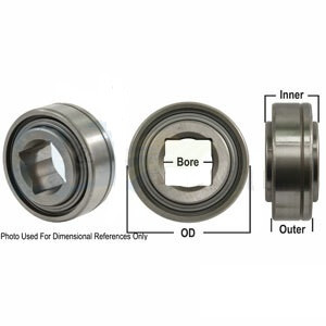 Disc Bearing Cylindrical Square Bore Pre-Lube || A-W211PP5-I - All ...
