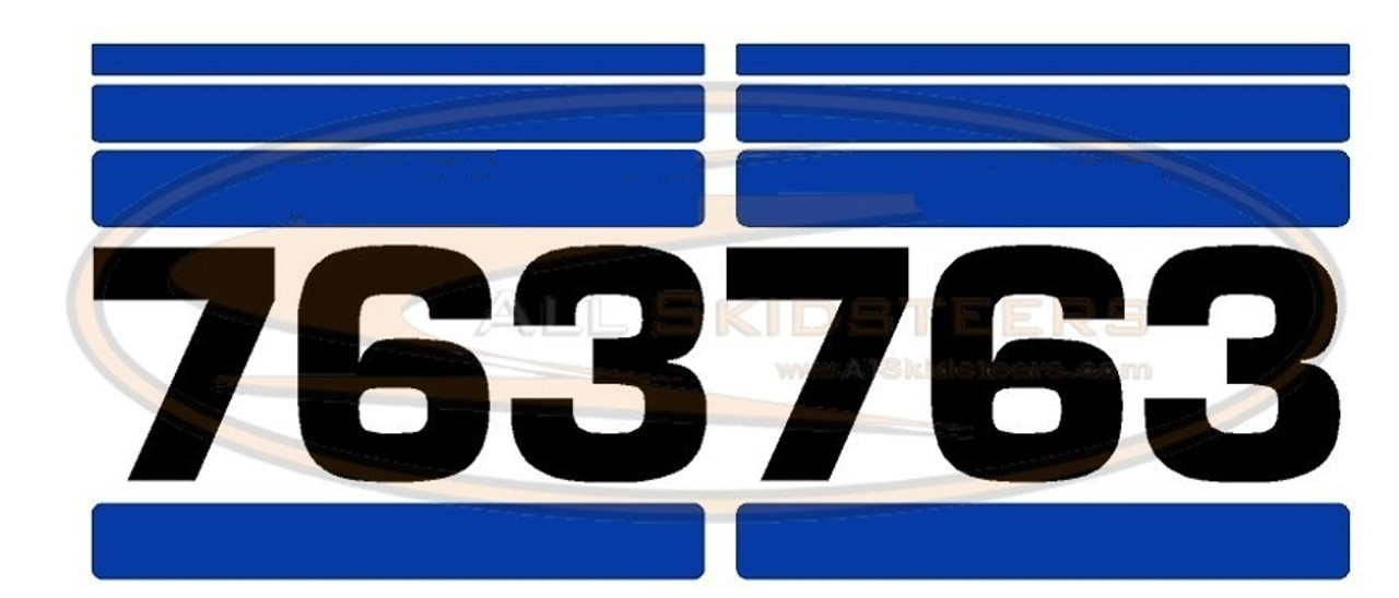 763 Decal Sticker Kit for Bobcat® | Replaces OEM # 6714533 - All ...