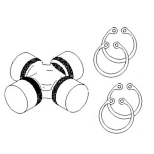 RE65621 | Cross & Bearing Kit Spider, MFWD Front Axle for John Deere®