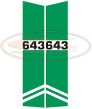 Bobcat 643 Model Decal set for Skid Steer Loaders